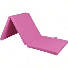 2'' Thick Tri-Fold Folding Gym Exercise Mat Extra Thick Gymnastics Mat ...