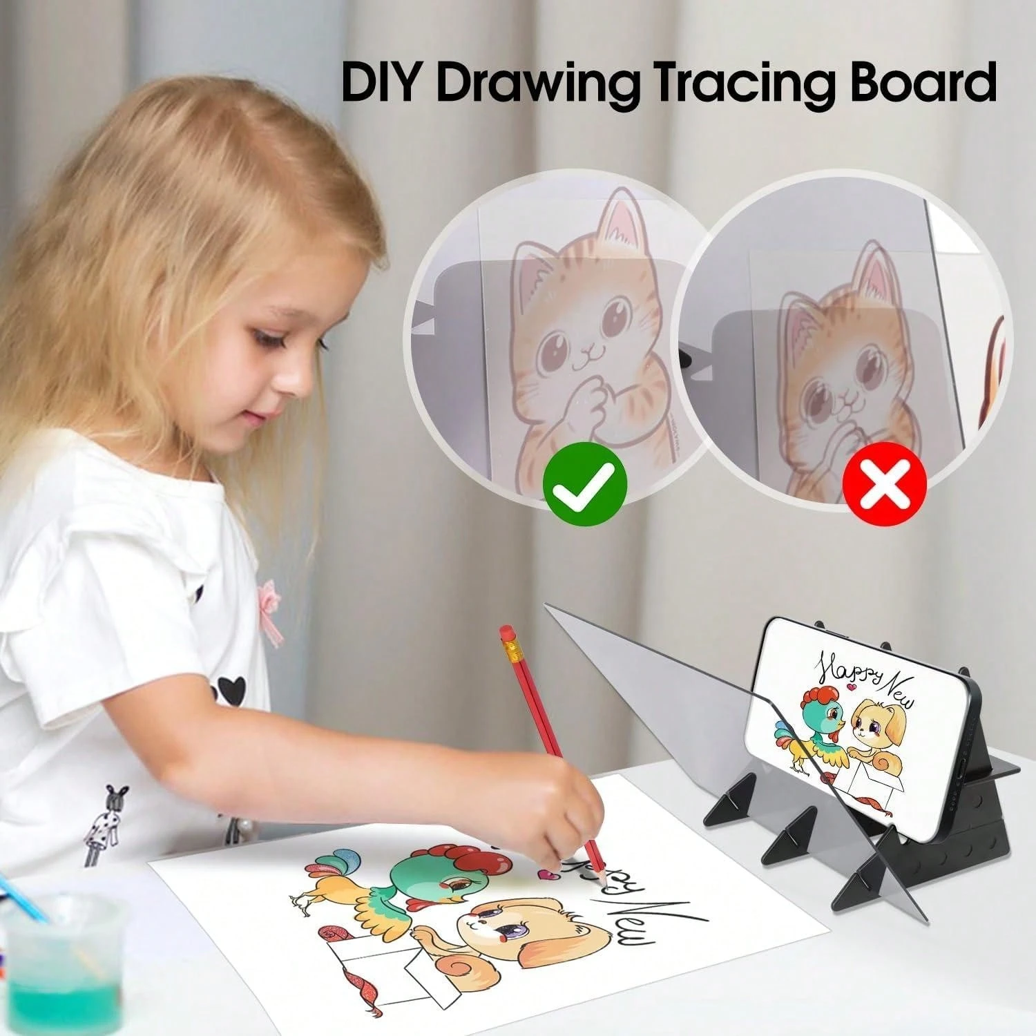 Optical Drawing Board, Portable Optical Tracing Board, Image Tracing ...
