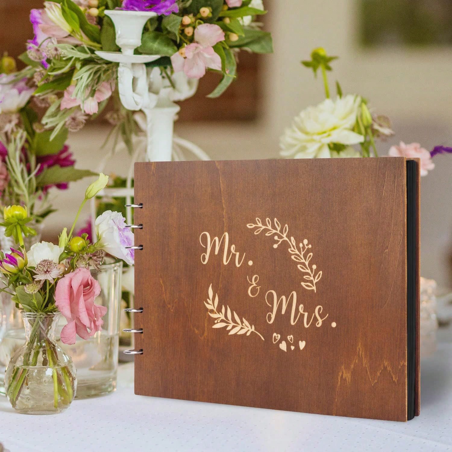 Wedding Message Book, Attendance Book, Commemorative Book, Wedding ...