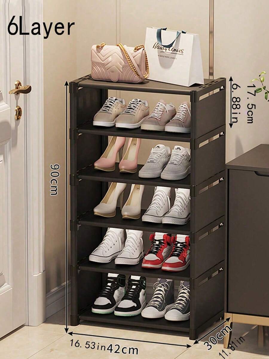 1pc Simple Multi-Layer Shoe Rack For Entryway, Space-Saving New Model ...