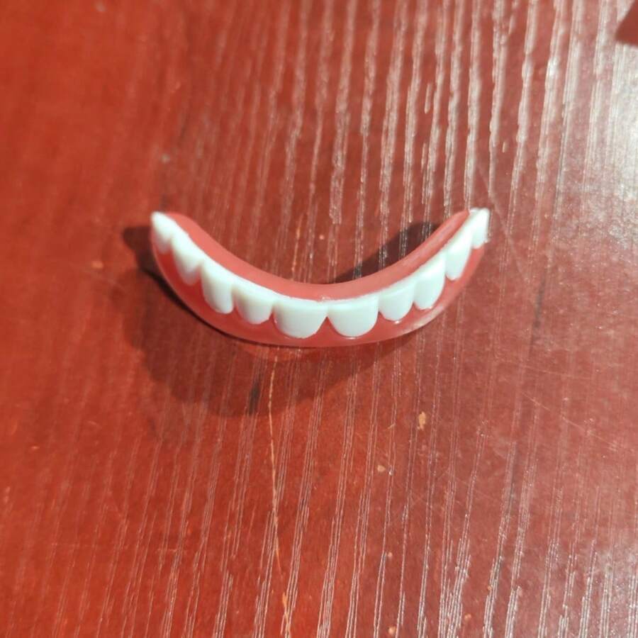 4pcs/Set New Upgrade Nonporous Upper And Lower Teeth Braces, Simulated ...