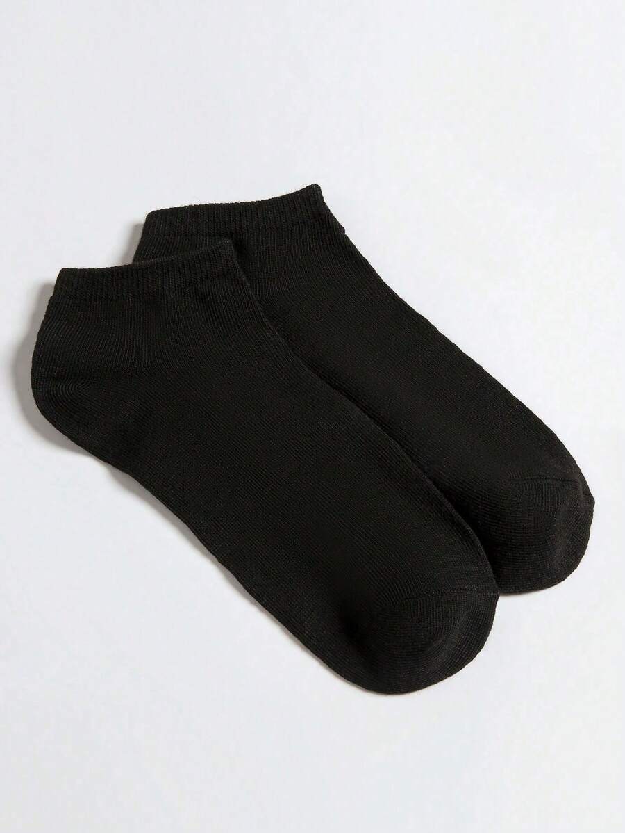 1/5/10/20 Pair Men Socks Essential Ankle Socks, Soft & Lightweight All ...
