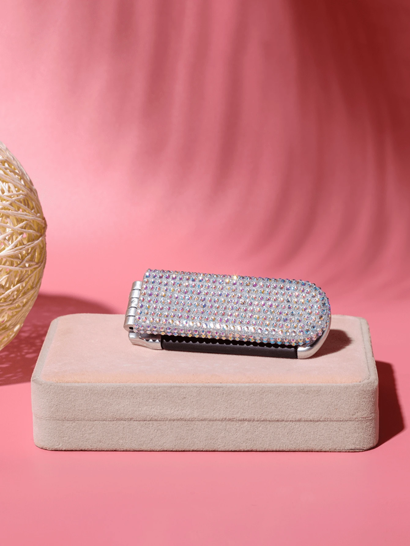 1PC Travel Portable Air Cushion Comb Flip Air Bag Folding Mirror Comb ...