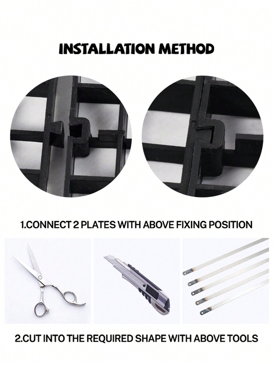 12pcs Aquarium Fish Tank Divider Plastic Egg Crate Aquarium Filter ...