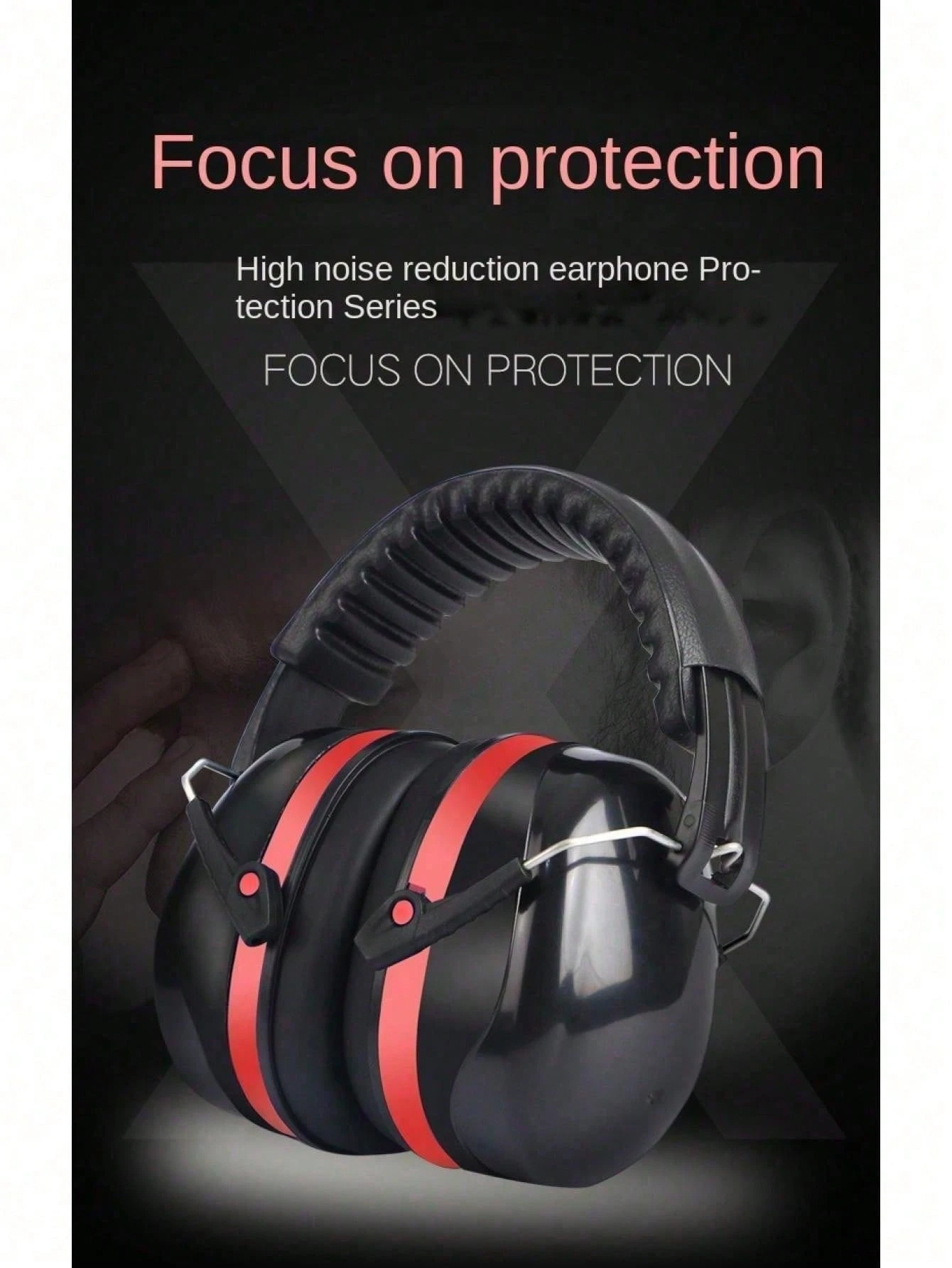 1 pieza Orejeras de seguridad para reducción de ruido, orejeras para ...