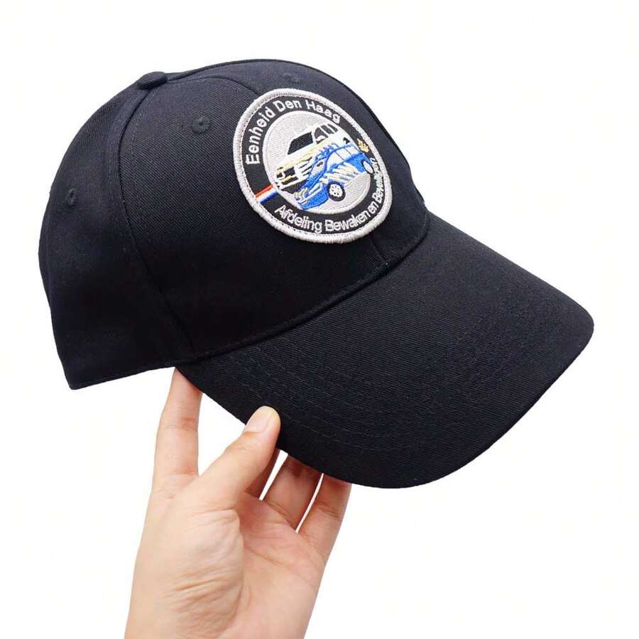 Embroidered Patch With Merrow Border, Sewable Applique And Label For ...