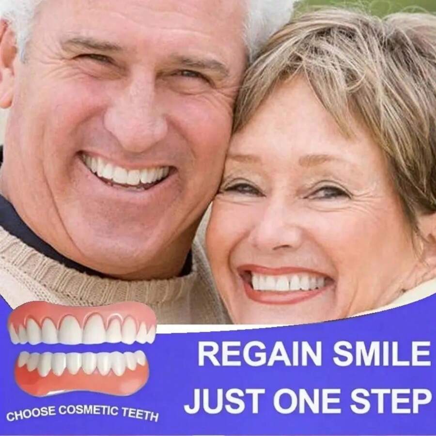 4pcs/Set New Upgrade Nonporous Upper And Lower Teeth Braces, Simulated ...