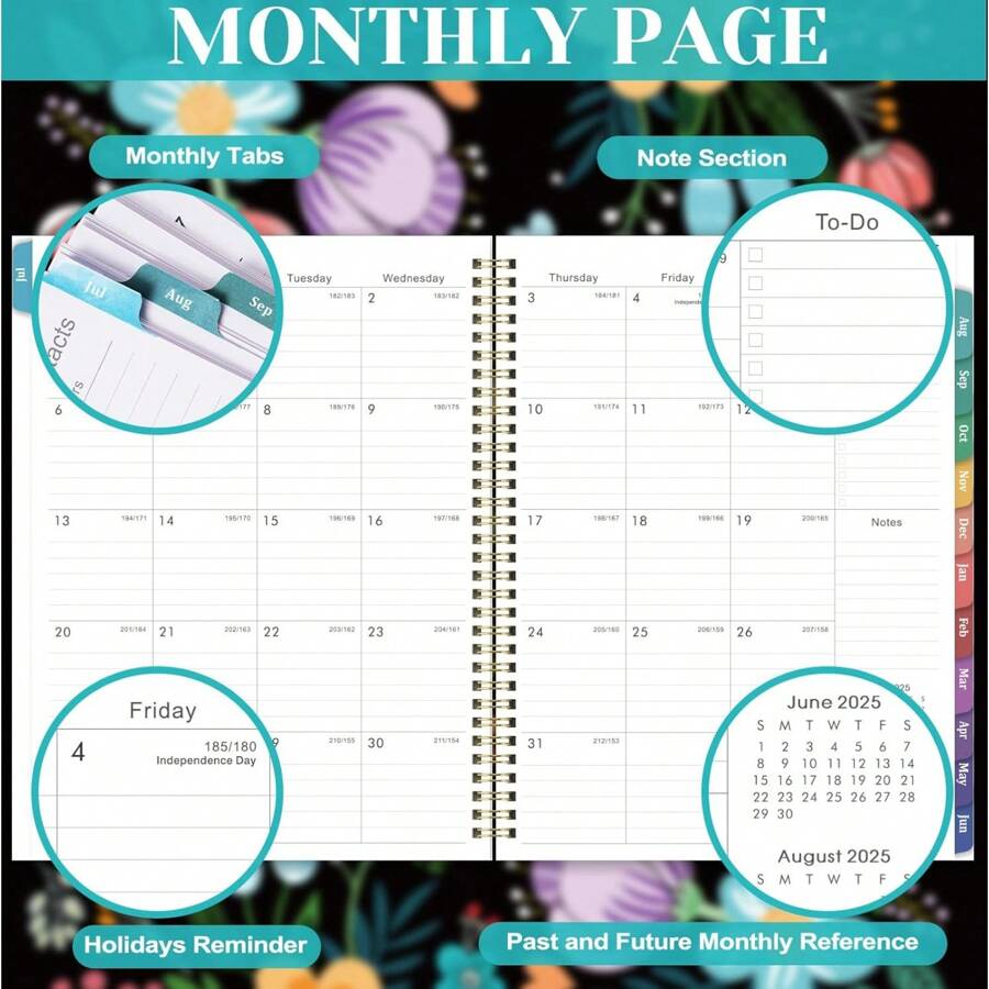 2025-2026 Planner - Academic Planner 2025-2026, July 2025 - June 2026 ...