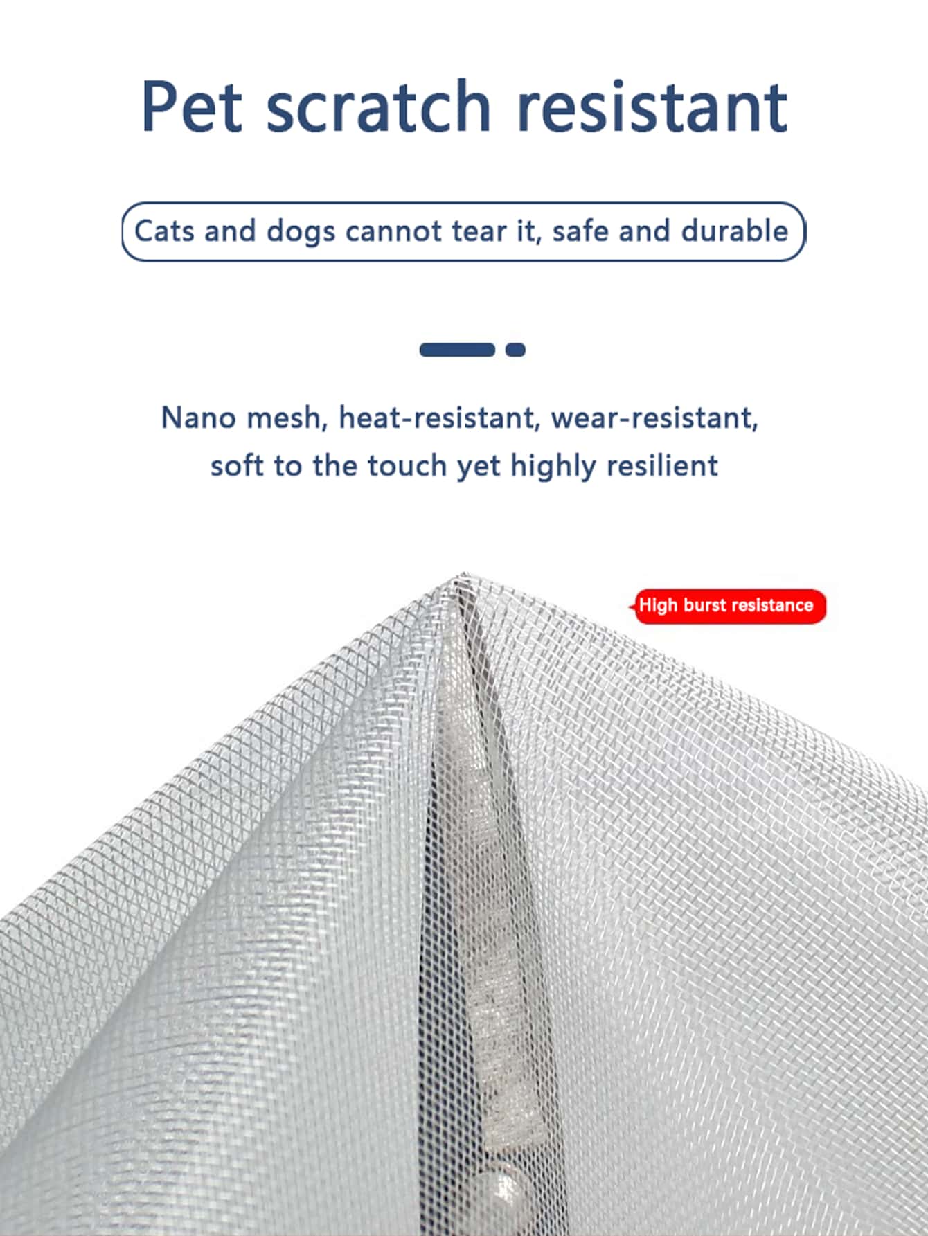 DIY Cuttable Mosquito Netting, Customizable For Doors And Windows ...