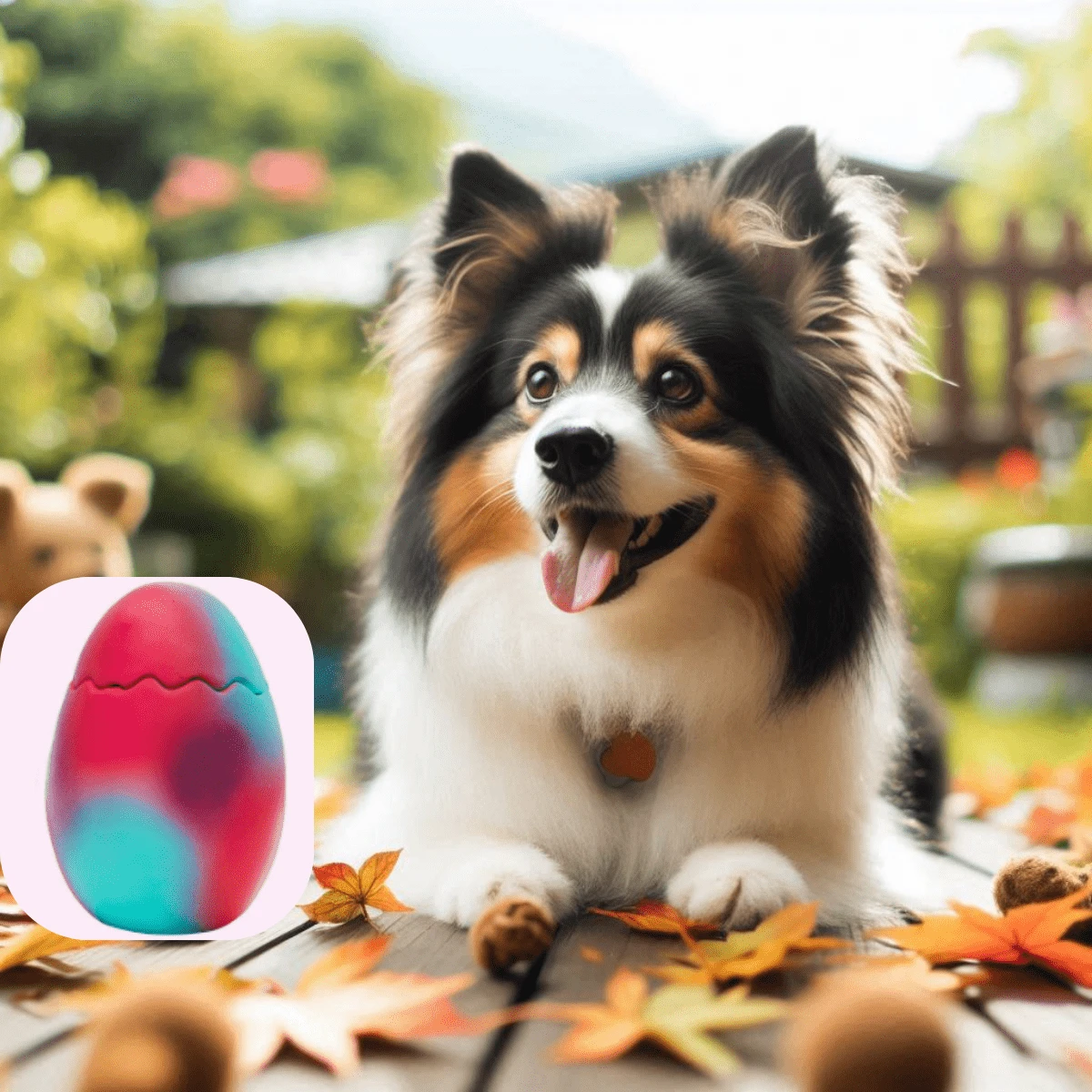 1pc Pet Sound Toy, Latex Squeaky, High Density Plush Fill, Dinosaur Egg ...