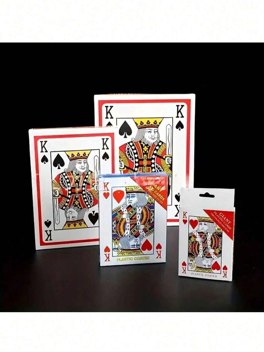 54pcs/1Set Extra Large Oversized Playing Cards, Jumbo Size Poker Cards ...