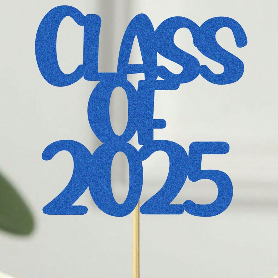 12Pcs 2025 Graduation Theme Cupcake Toppers Glitter Diploma Congrats ...
