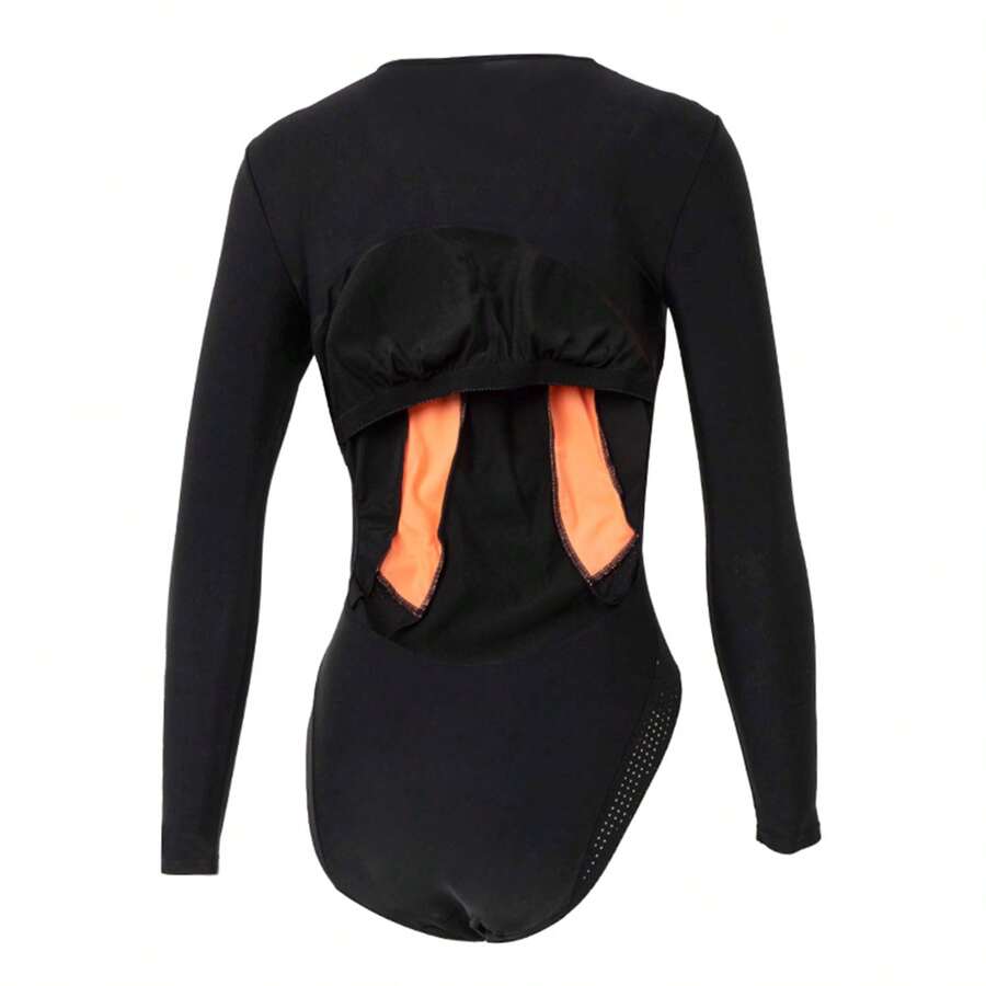 Speedo Women Long Sleeve One-Piece Swimsuit, Outdoor Beach Vacation ...