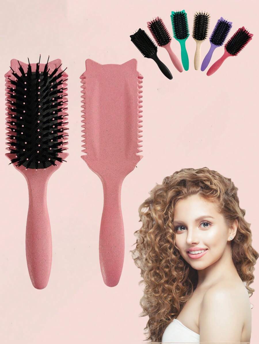 2025 Curl Defining Hair Brush, Styling & Shaping Brush For Women, Curly ...