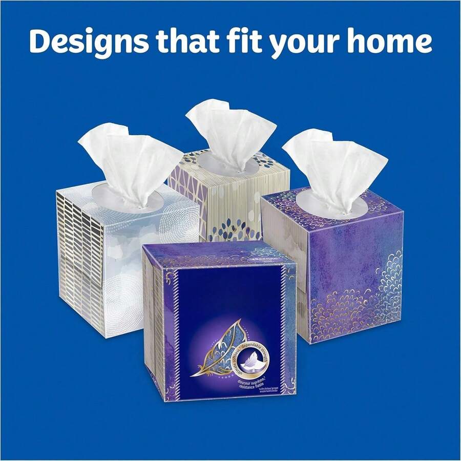 Ultra Soft Facial Tissues, 18 Cube Boxes, 45 Tissues Per Box (810 ...
