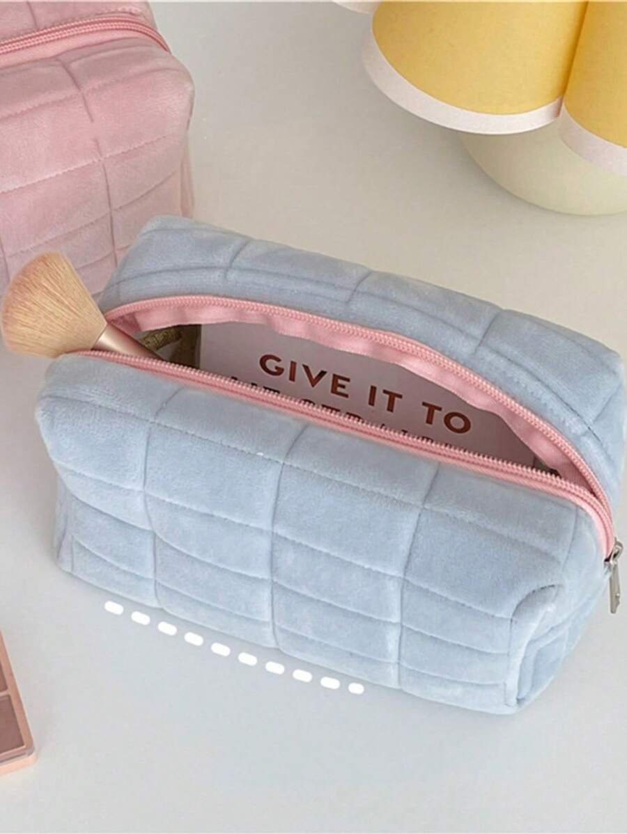 Large Plush Pencil Case - Japanese-Inspired, Spacious Student ...