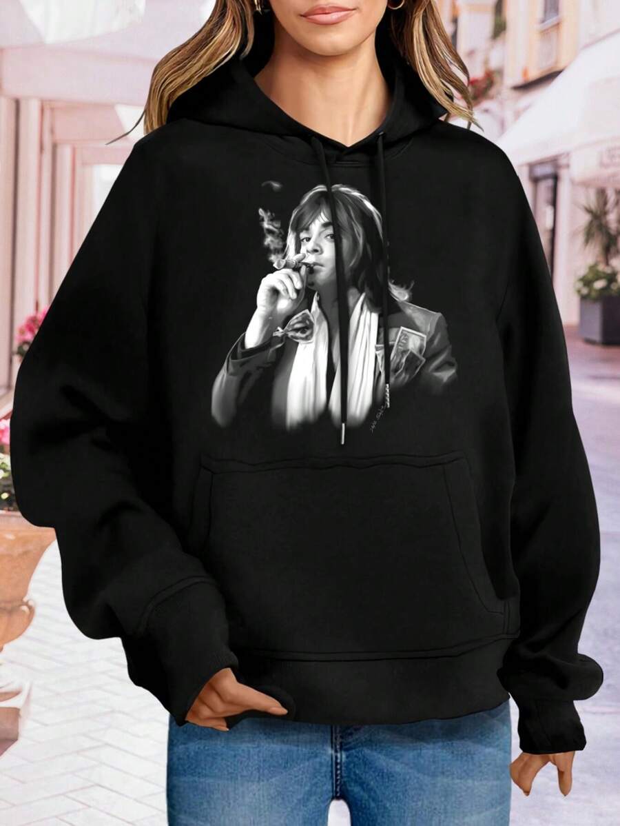 Women's Eddie Money Hoodies Sweatshirts Graphic Tees More | SHEIN USA