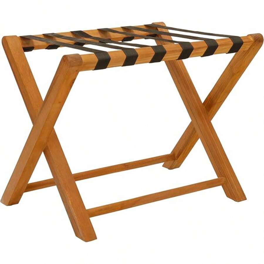 Manada Solid Teak Luggage Rack | SHEIN South Africa