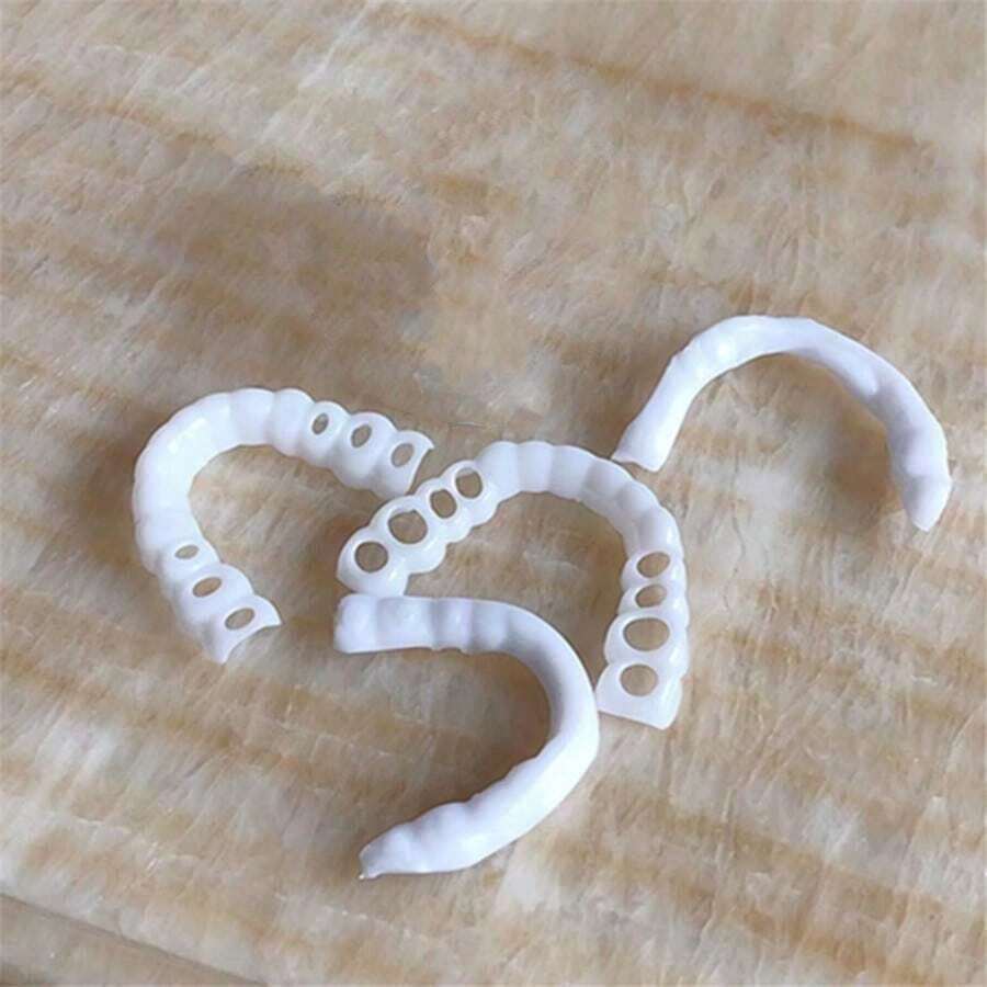 2pcs/Set New Upgrade Nonporous Upper And Lower Teeth Braces, Simulated ...