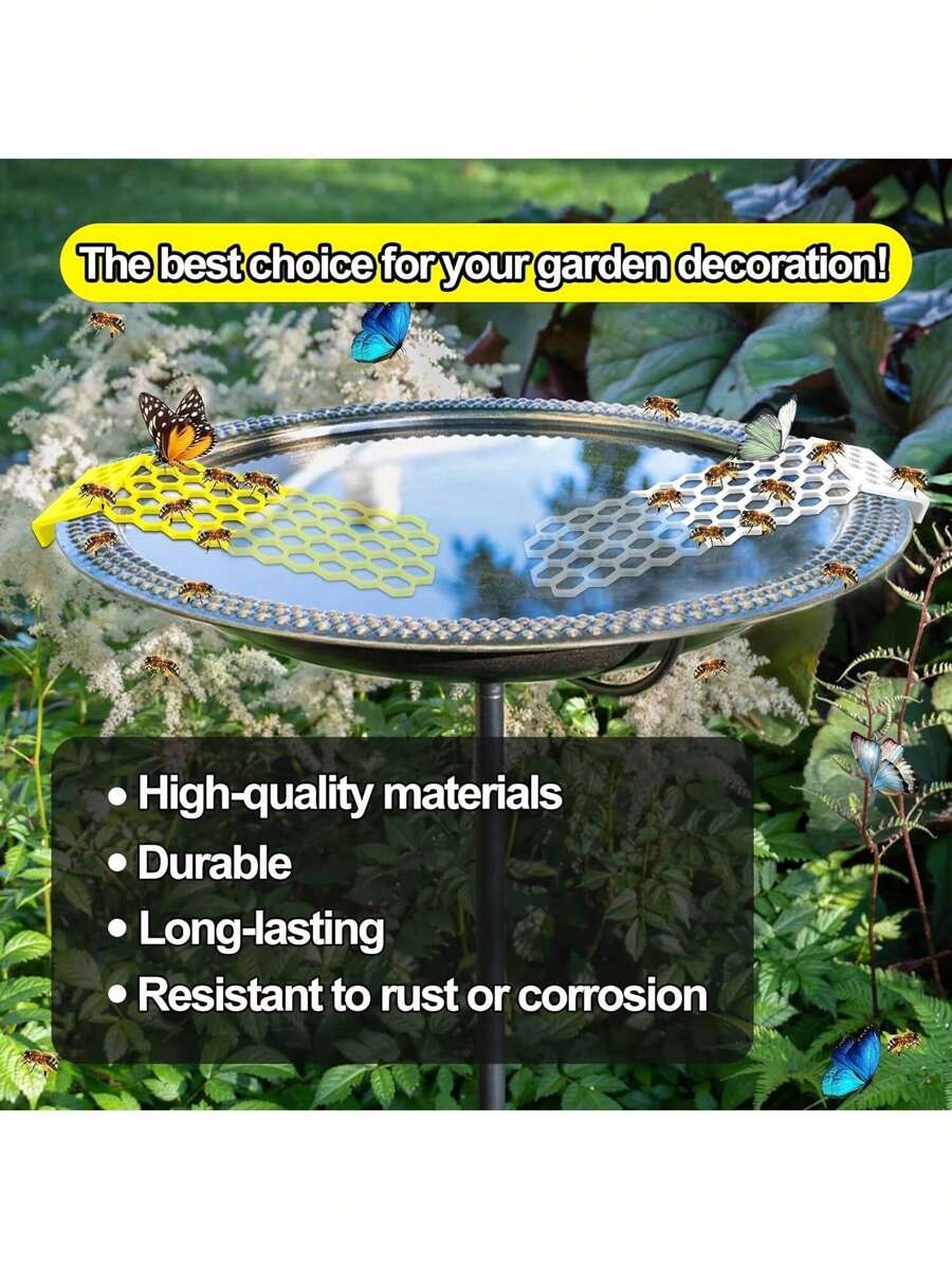 Floating Bee Ladder: Bee Insect Drinking Station - Foldable, Plastic ...