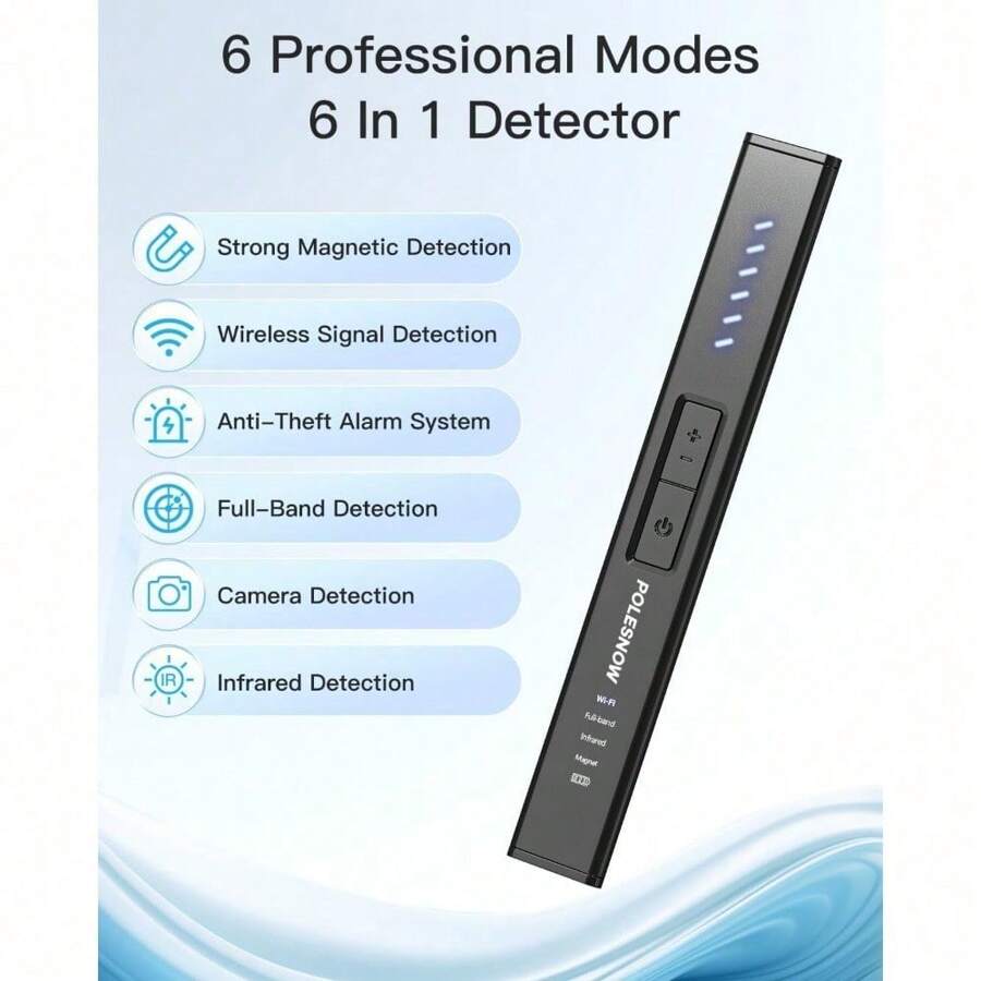 Hidden Camera Detectors Bug Detector Anti Spy Camera Finder Gps Tracker Detector Rf Wireless