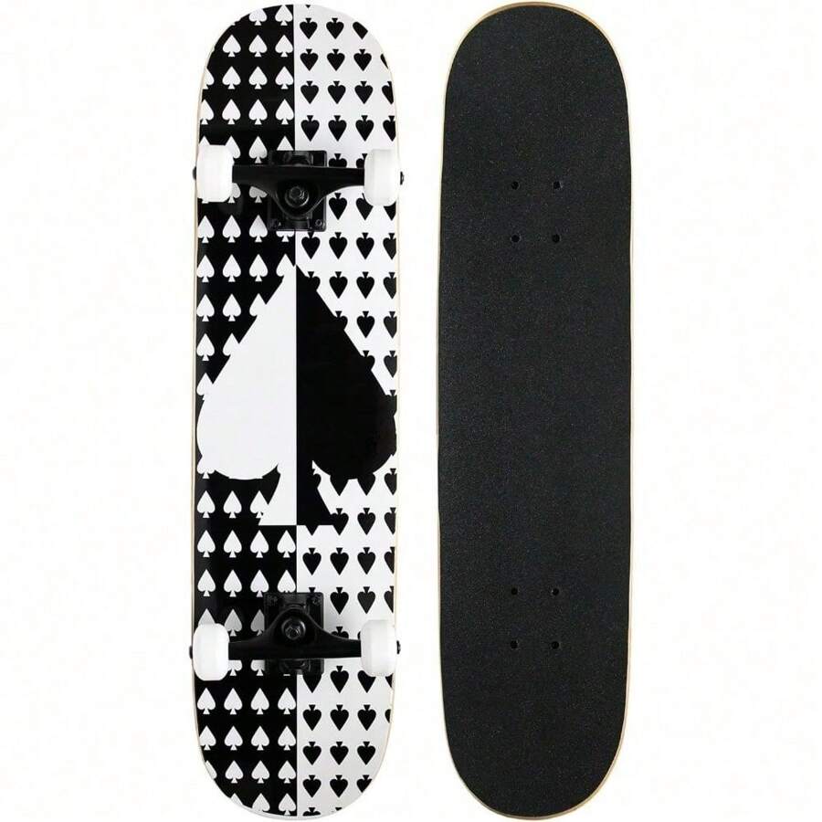 Complete Skateboard - Pro Style Quality - Maple 7-Ply Deck, Aluminum ...