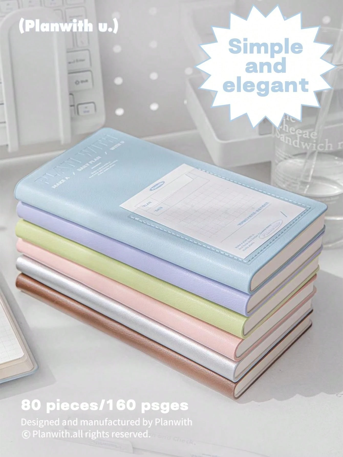 Planwith Daily Planner 2025 Schedule Book Portable Notebook To Do