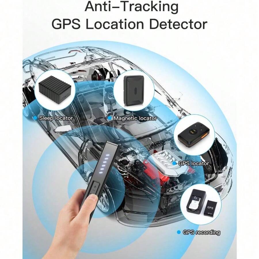 Hidden Camera Detectors Bug Detector Anti Spy Camera Finder Gps Tracker Detector Rf Wireless