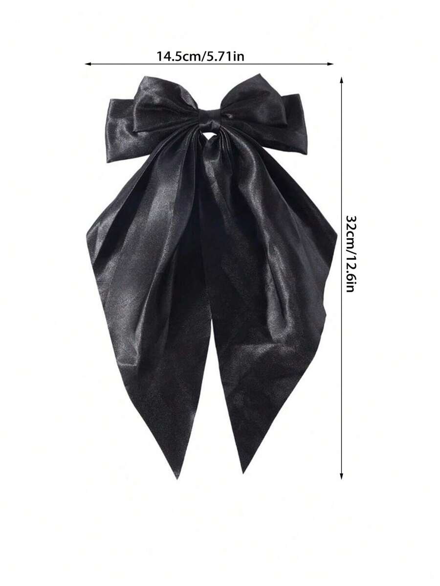 5pcs Ribbon Bows, Large Bow With Long Tails Ribbon Bows, Bow Hair ...