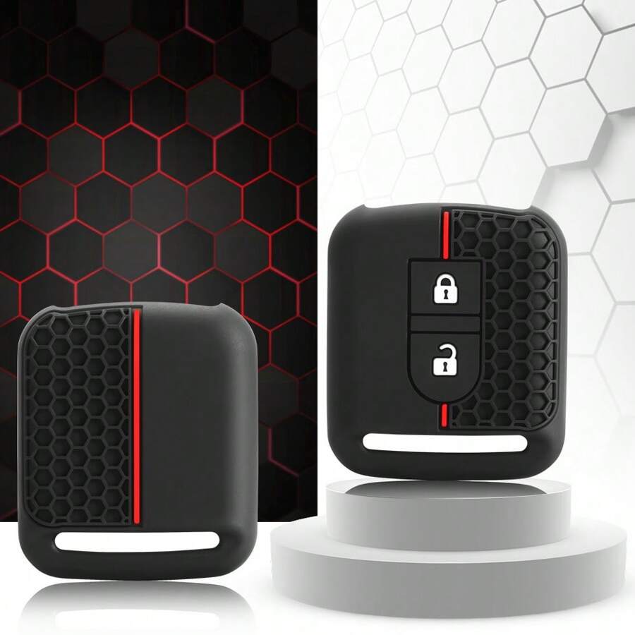 Car Key Silicone Case Fob Rubber Cover For Nissan Micra K12 Note Navara ...
