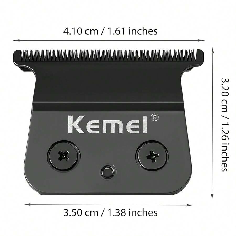 Kemei Kemei KM-2299 Barber Cordless Hair Trimmer 0mm Zero Gapped Carving Clipper Detailer ...
