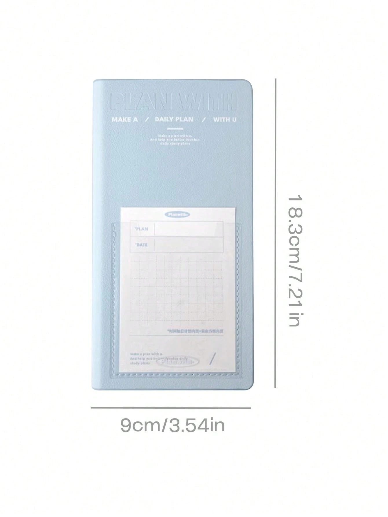 Planwith Daily Planner, 2025 Schedule Book, Portable Notebook, To-Do ...