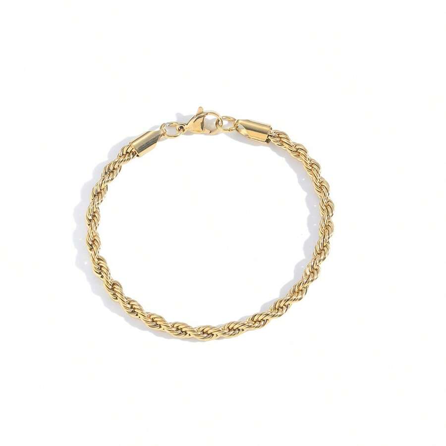 Twisted Cable Bracelets 2mm 4mm 6mm Stainless Steel 304, Various Width ...