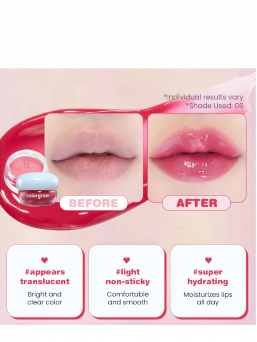 Colorgram TINTIN DORY LIP | Tinted Lip Jam, Hydrating & Plumping Lip ...