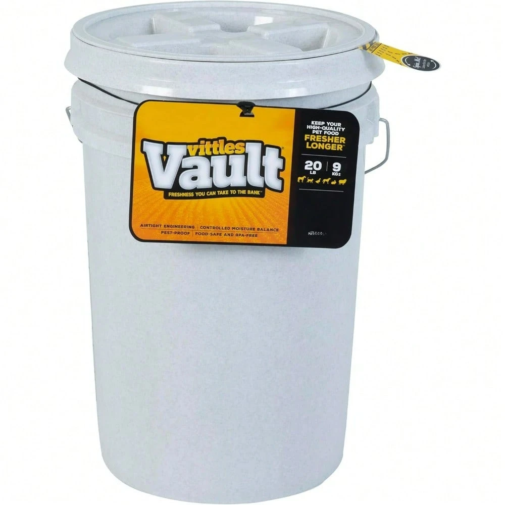 Dog Food Storage Container, Up To 20 Pounds Dry Pet Food Storage ...