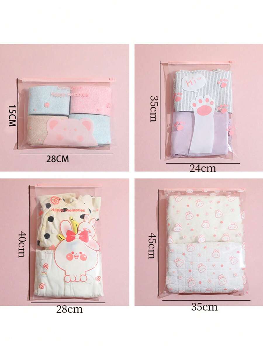 1pc Pink Travel Organizer Bag, Underwear Storage Pouches, Waterproof ...