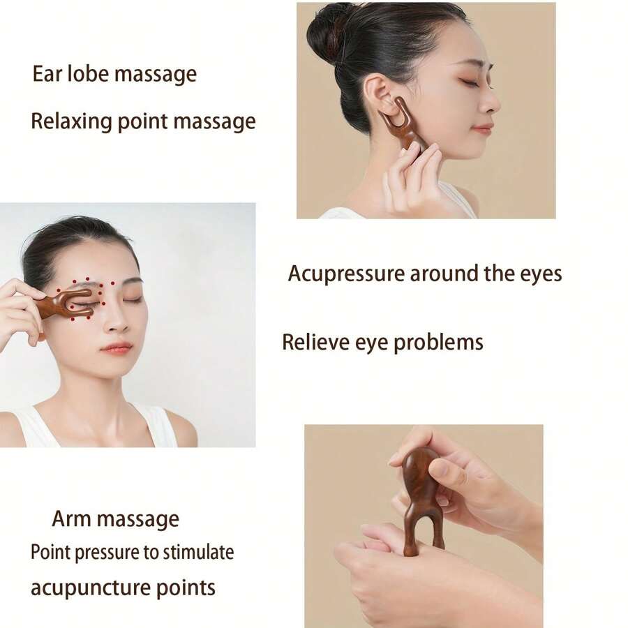 Native Sandalwood Massage Frog For Whole Body, Head, Face, Jaw ...