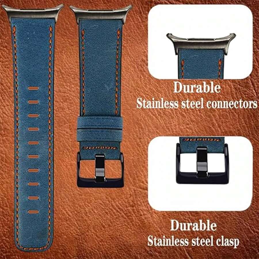 Leather Bands Compatible With Samsung Galaxy Watch Ultra 47mm(2024 ...