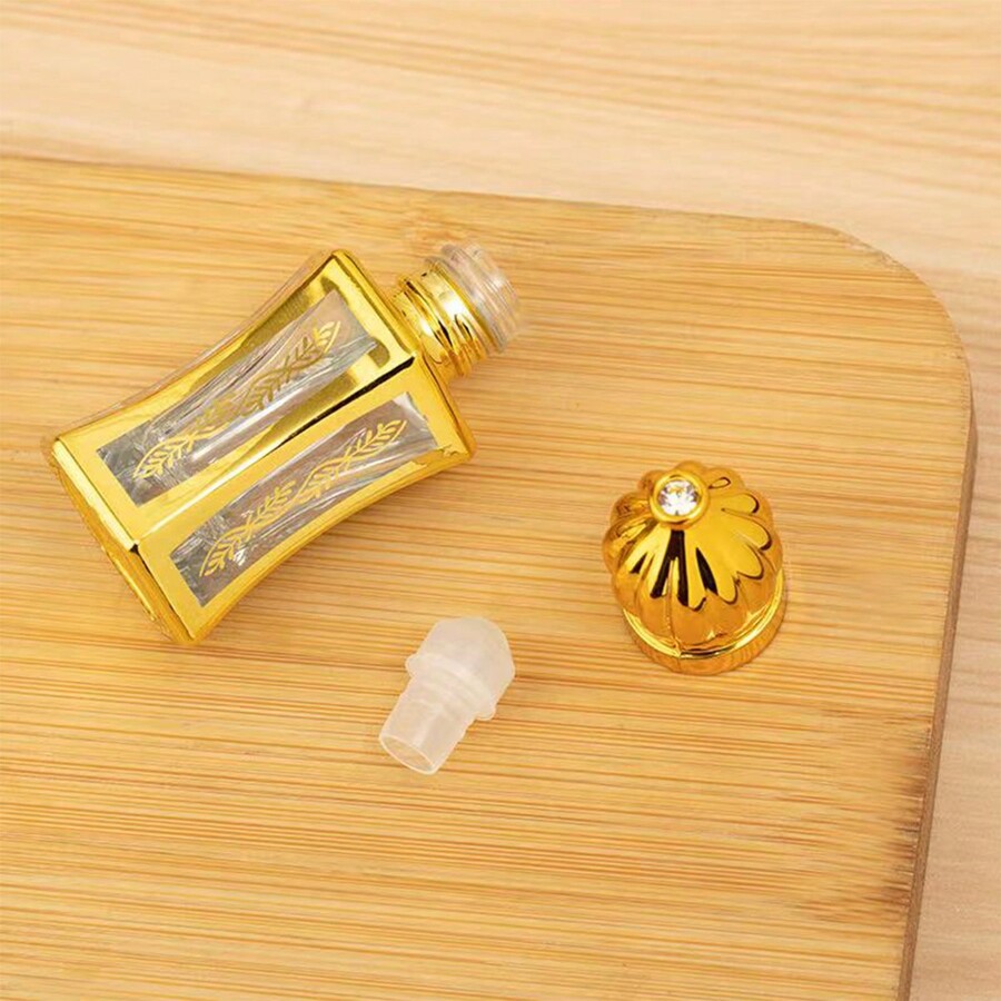 1 Pc 6ml Crown Perfume Roll-On Bottle, Essential Oil Roller Bottle ...
