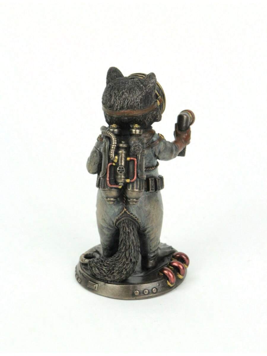 Bronze Finished Frogman Cadet Navy Diver Raccoon Statue for Sale ...