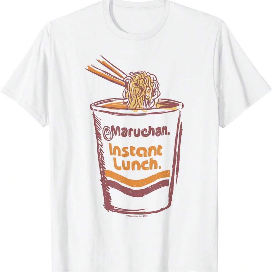 Maruchan Instant Lunch Ramen Cup Art Logo T-Shirt | SHEIN USA