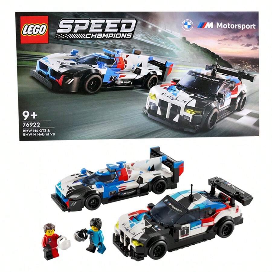 LEGO Lego 76922 BMW M4 GT3 And M Hybrid V8 Racing Building Block Toy ...