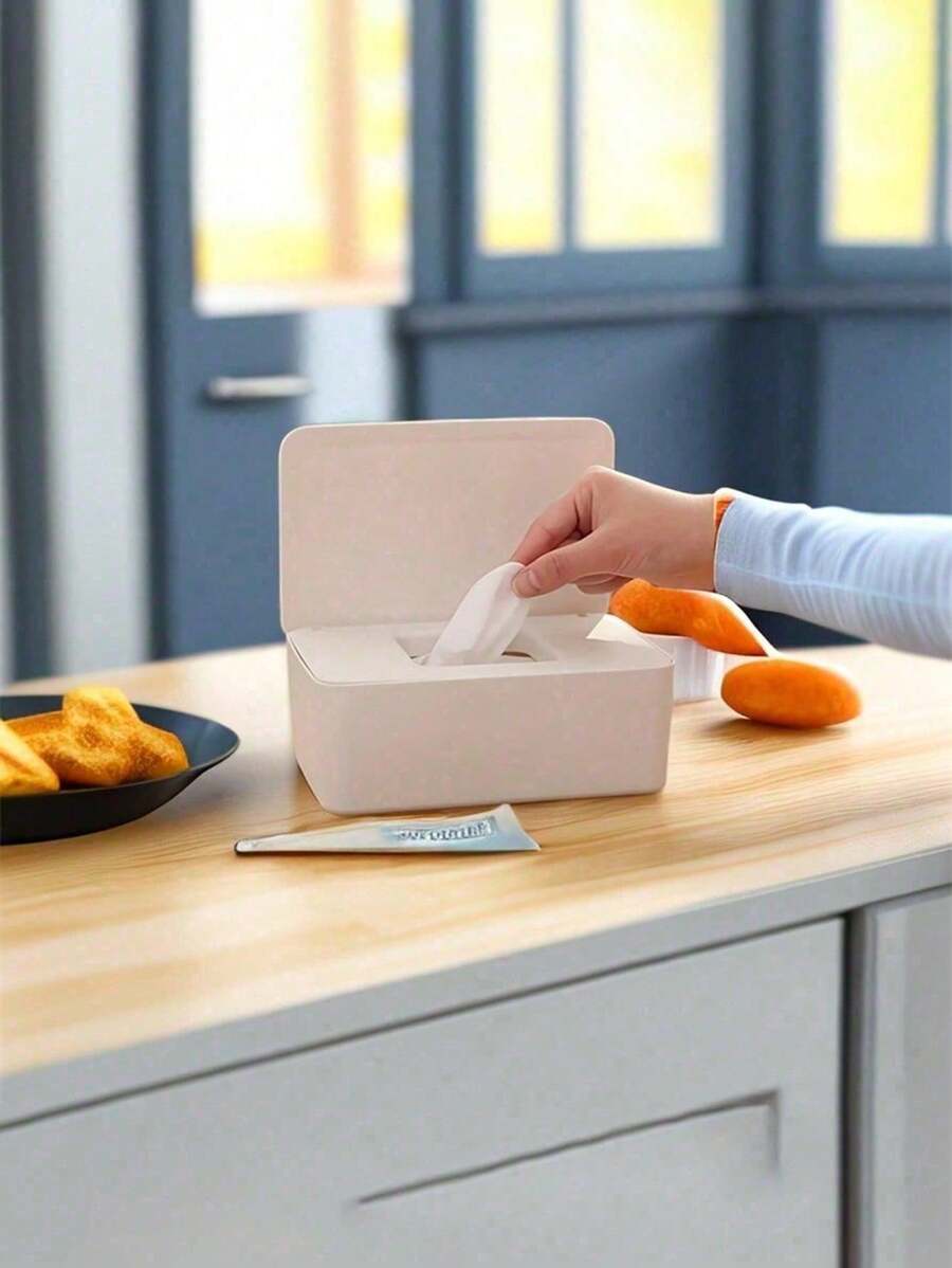 1pc, Wipes Dispenser, Wipes Case Sealed, Keeps Wet Tissue Fresh ...