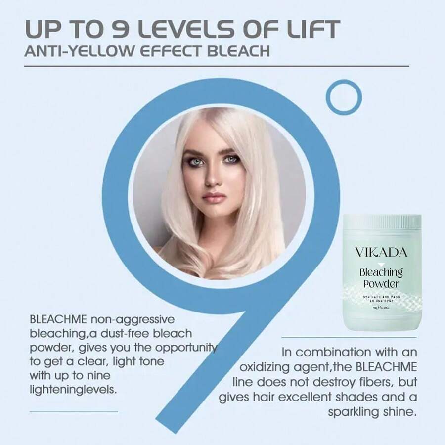 Super Quality Level 9 Hair Lightener Non-Perishable Efficient Hair ...