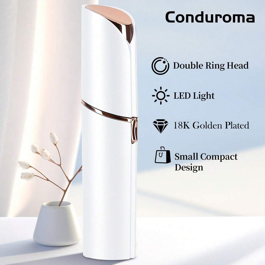 Facial Hair Remover For Women, Portable Painless Hair Remover Device ...