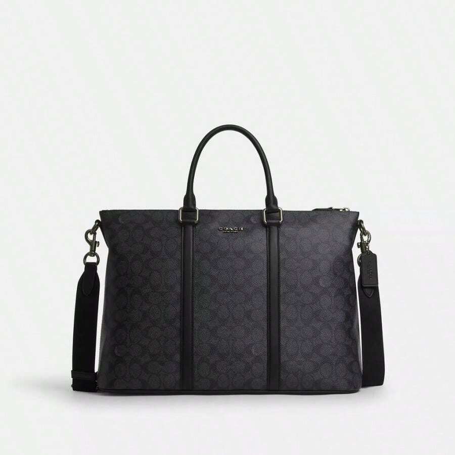 Coach Caleb Work Bag In Signature Canvas | SHEIN USA