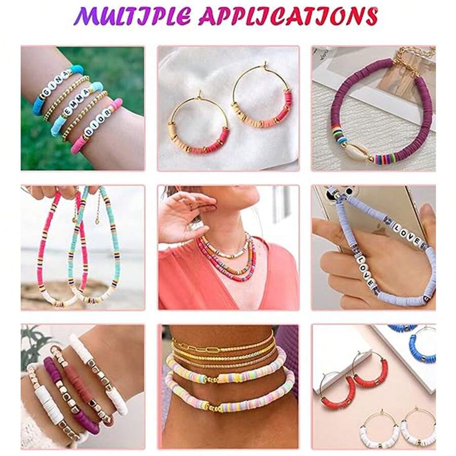 2124pcs/Box Millennium-Style Polymer Clay Jewelry Making Kit With ...