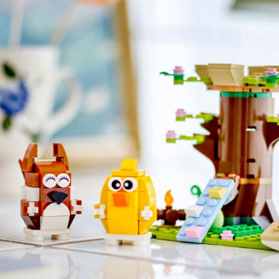 LEGO Lego 40709 Spring Animal Park Creative Series Male And Female ...