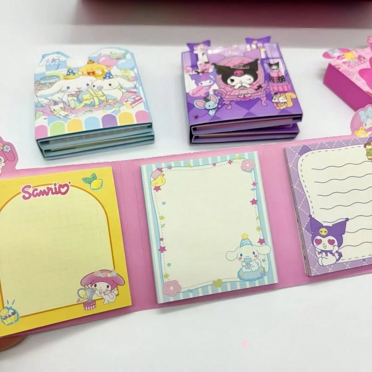 Sanrio 180pcs/Pack Sanrio Characters Memo Pad, Cartoon Melody ...