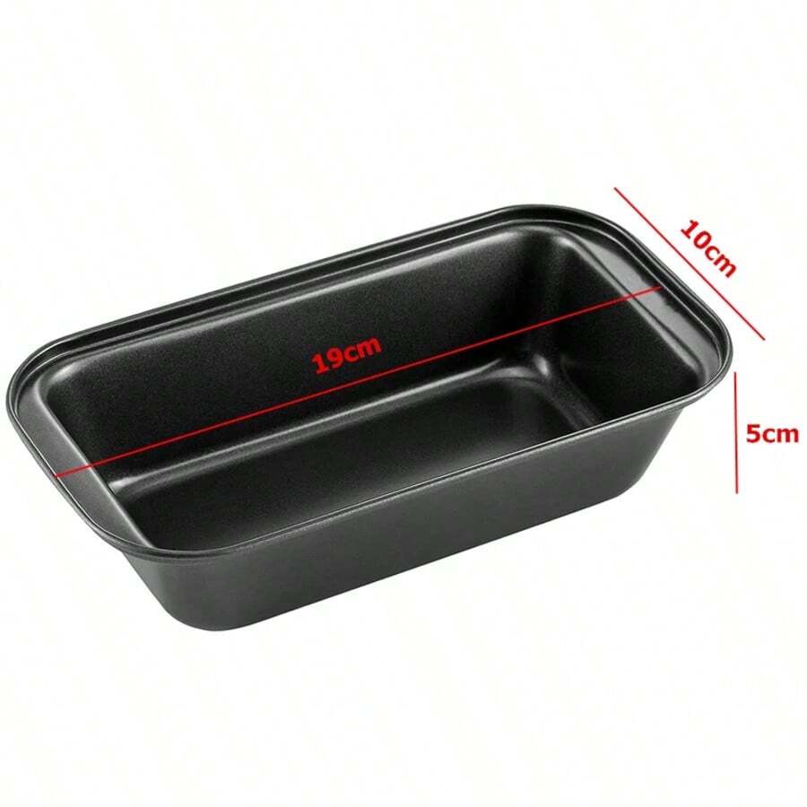LMETJMA Nonstick Baking Bread Loaf Pan Carbon Steel Toast Bread Pan Tin ...